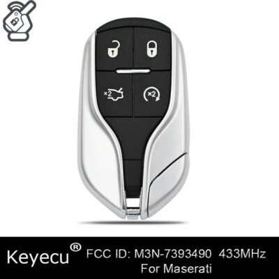 SMART CAR KEY FOB FOR 2014-2017 MASERATI QUATTROPORTE GHIBLI REMOTE ...