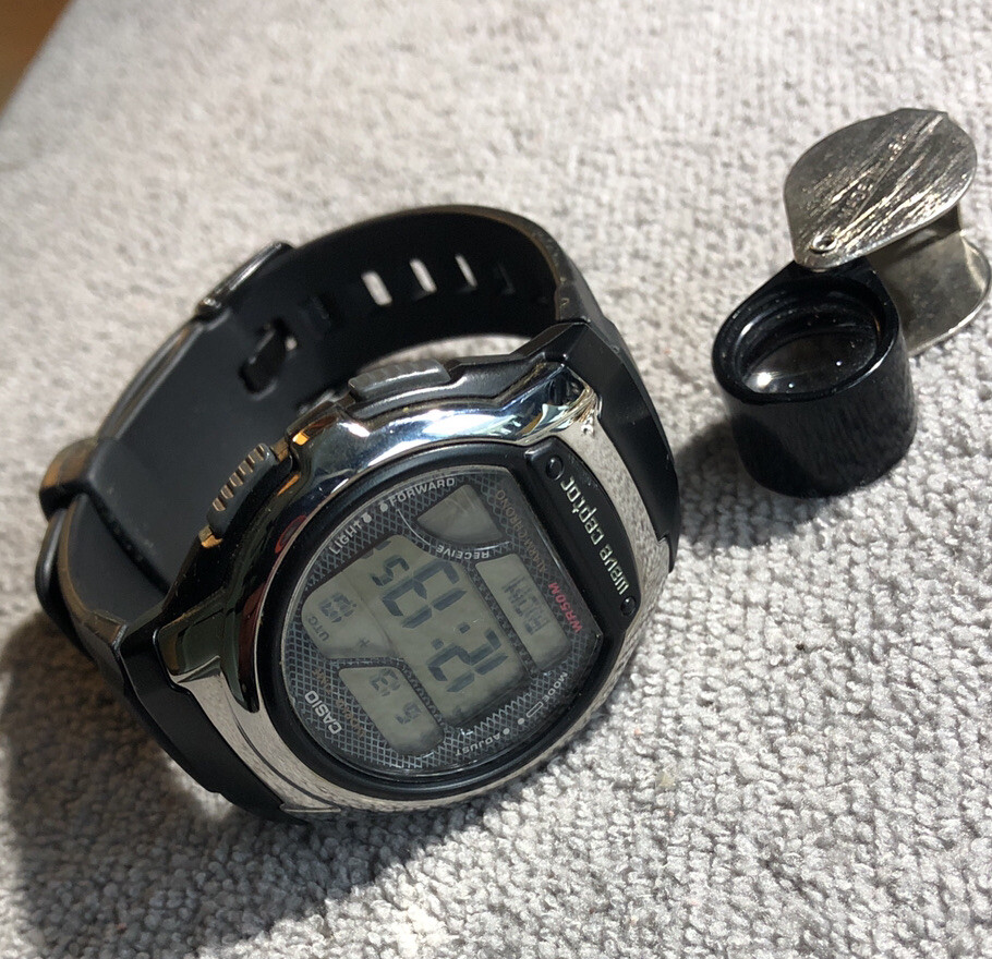 CASIO Wave Ceptor 3054 WV-58A World Time Quartz Digital Men's Watch New ...