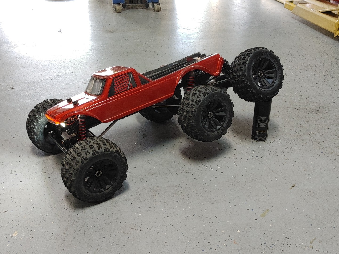 Custom 6x6 RC Crawler RTR w/ Exceed Mad Torque MOA Axles 4-link Rear ...