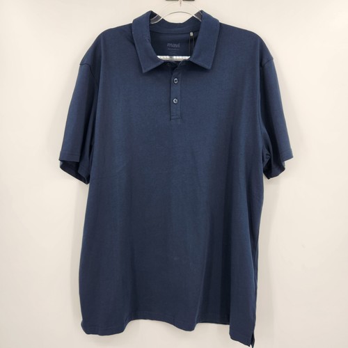 Mavi Basic Polo Tshirt Total Eclipse Navy Mens Size XXL NWT Short Sleeve | eBay
