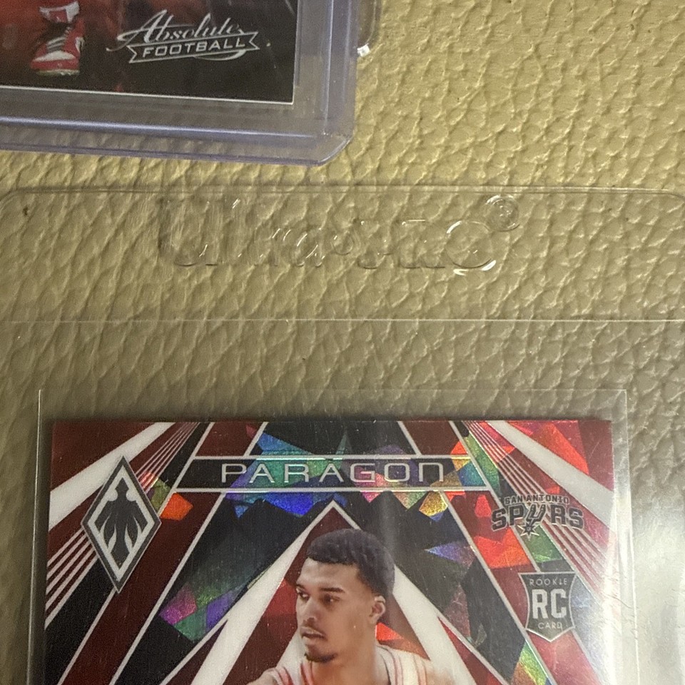 2023-24 Panini Phoenix - Paragon Victor Wembanyama #13 Red Ice (RC) | eBay