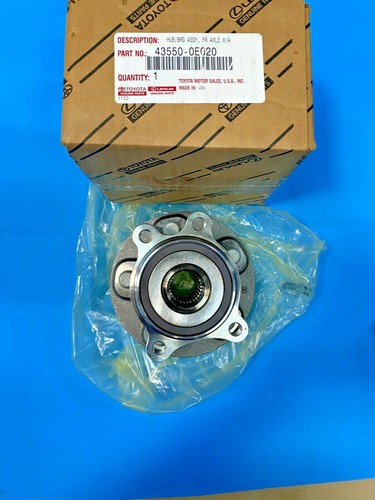 2020-2021 Toyota 43550-0E020 Rodamiento y Hub Assembly | eBay