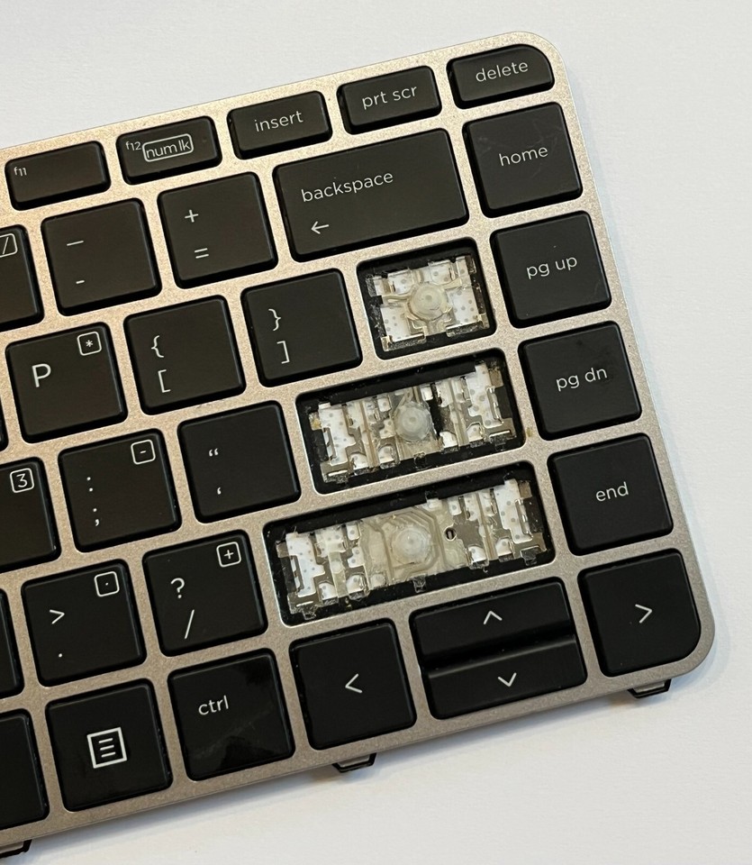 HP ELITEBOOK 840 G3 G4 Laptop US Keyboard One Key Cap + Hinge 819877 ...