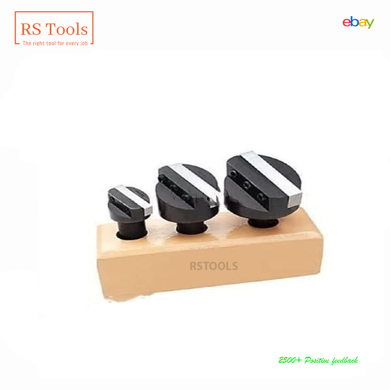 Fly Cutter Set 1/2" Shank 3/4'' To 1-1/2''Cutting Milling Hardened Tool ...