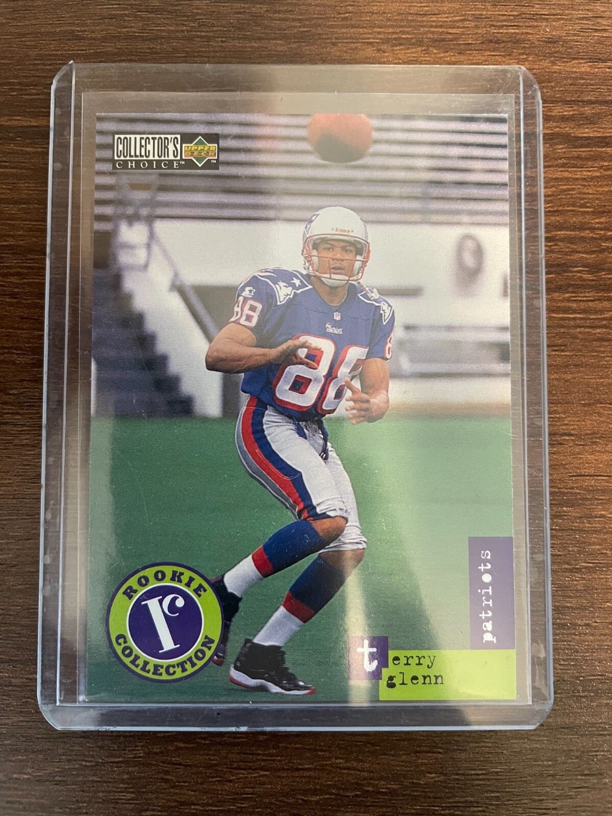 1996 UD COLLECTORS CHOICE ROOKIE COLLECTION # U18 TERRY GLENN | eBay
