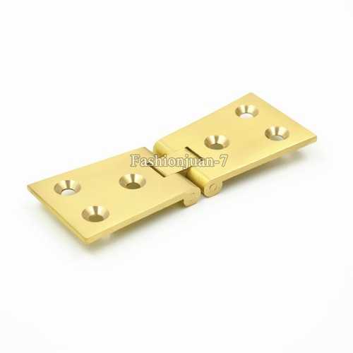 4PCS Solid Brass Butler Tray Flap Hinges Table Desktop Portable Fold ...