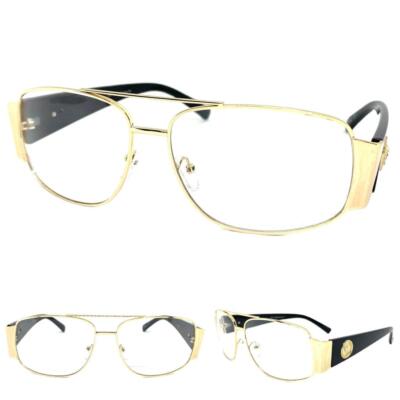 Classic Vintage Retro Hip Hop Rapper Style Clear Lens EYE GLASSES Big ...