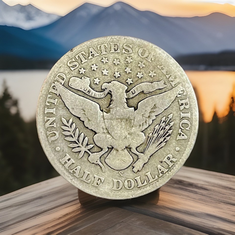 1909 Inverted S Barber Silver Half Dollar | eBay