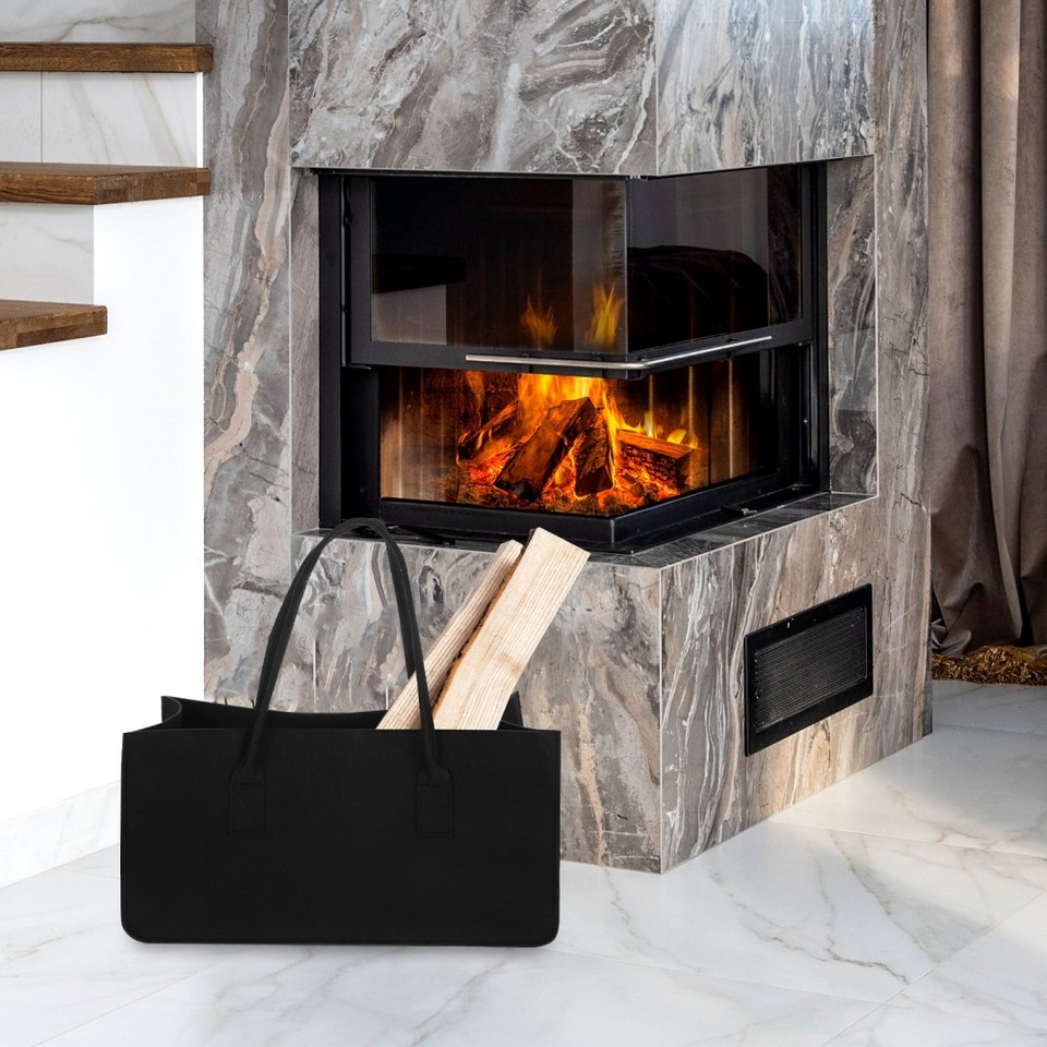 Firewood Carrying Bag Carrier Backpack Compact Holder Commuter Tote | eBay