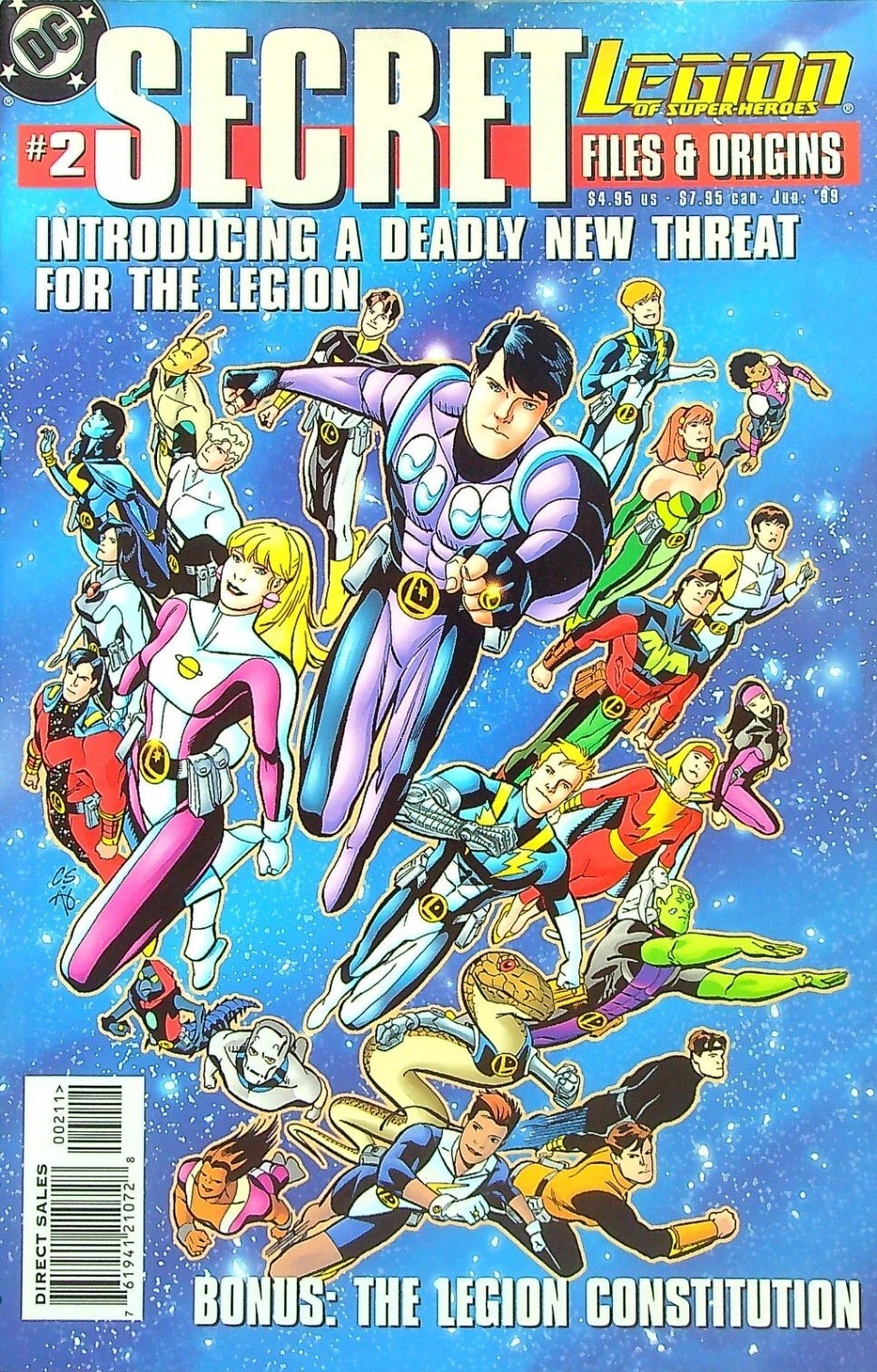 Secret Files & Origins: Legion of Super-Heroes #2 - DC Comics - 1999 ...