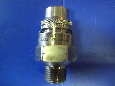 SPRAY SYSTEMS QuickJet COMPLETE SS NOZZLE ASSEMBLY 3/8" MALE NPT INLET ...