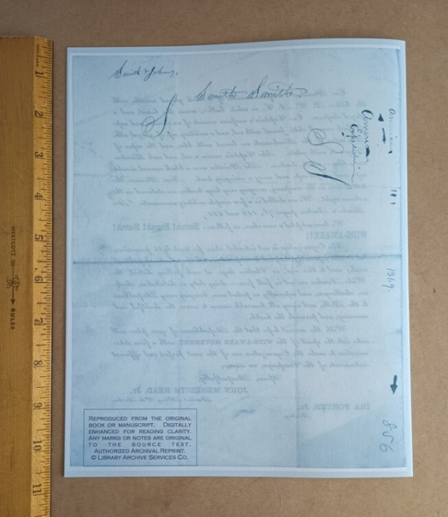 Albany Republican Wide-Awake club (1860) Circular Regarding Uniform ...