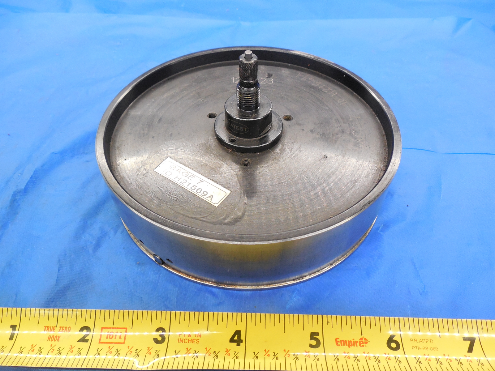 126.923 mm (4.9970") DIA DIATEST BMD SELF INDICATING BORE PLUG GAGE 127 ...