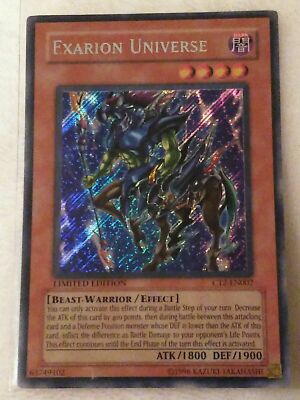 Yugioh! Exarion Universe CT2-EN002 Secret Rare Limited Ed NM | eBay