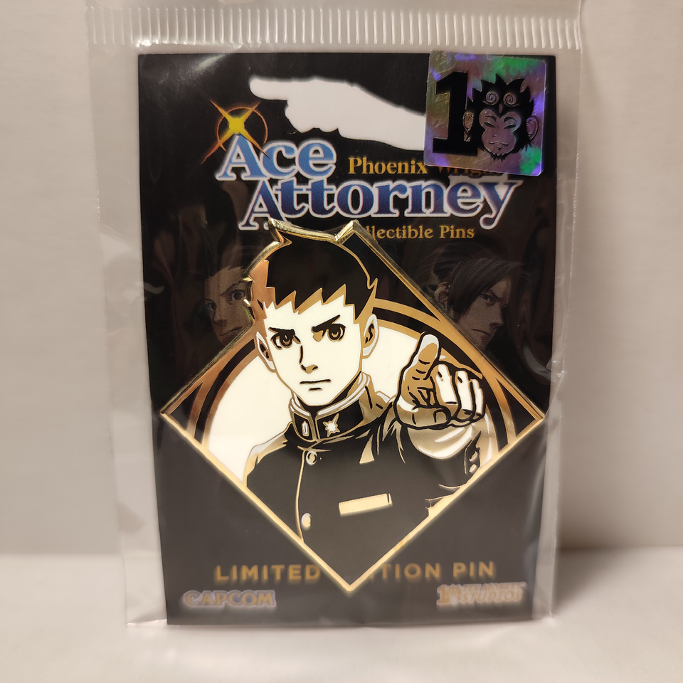 Phoenix Wright Ace Attorney Collectible Limited Edition Enamel Pins Lot ...