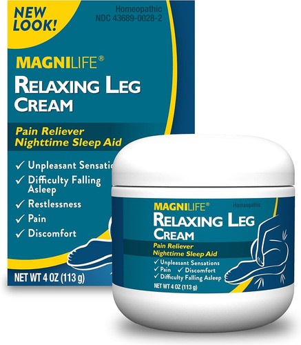 MagniLife Relaxing Leg Cream PM*, Deep Penetrating Topical for Pain and ...