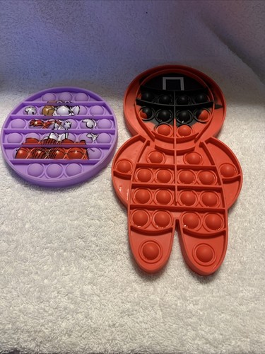 Popit Fidget Toy Push Bubble Squid Game Red Shape Boss Doll /Snoopy ...