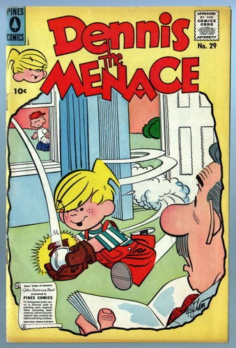 DENNIS The MENACE #29 Wiseman art 1958 Standard Comics | eBay