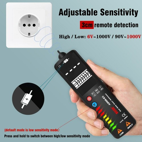 Voltage Detector Tester Non contact Live wire Indicator Electric Pen ...