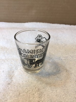 Amish Country Shot Glass | eBay