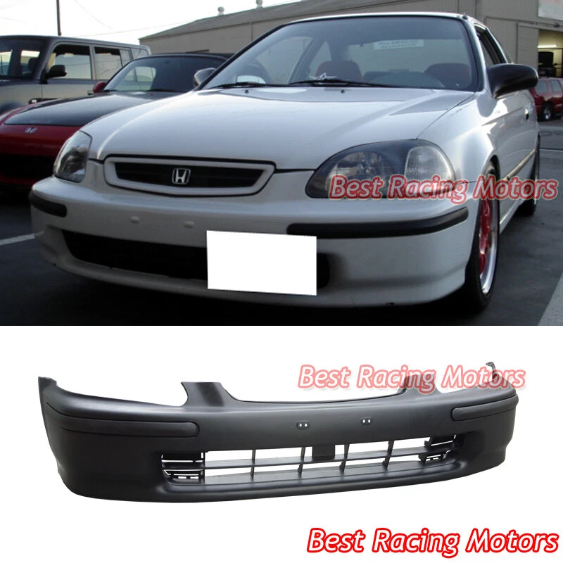 BYS Style Front Bumper For 1996-1998 Honda Civic Bayson R, 55% OFF