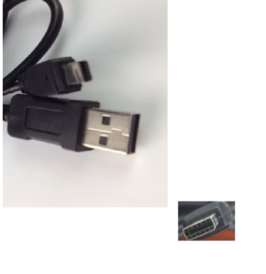 USB TO CASIO CABLE 12PIN Exilim Camera EX-S7 S10 S12 Z1 Z2 Z8 Z9 Z11 ...