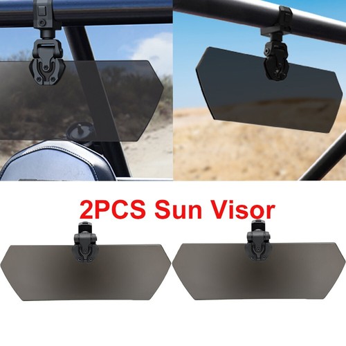 2PCS UTV ATV 1.25-2'' Sun Visor Sun Shade for Can Am X3 Polaris RZR XP ...
