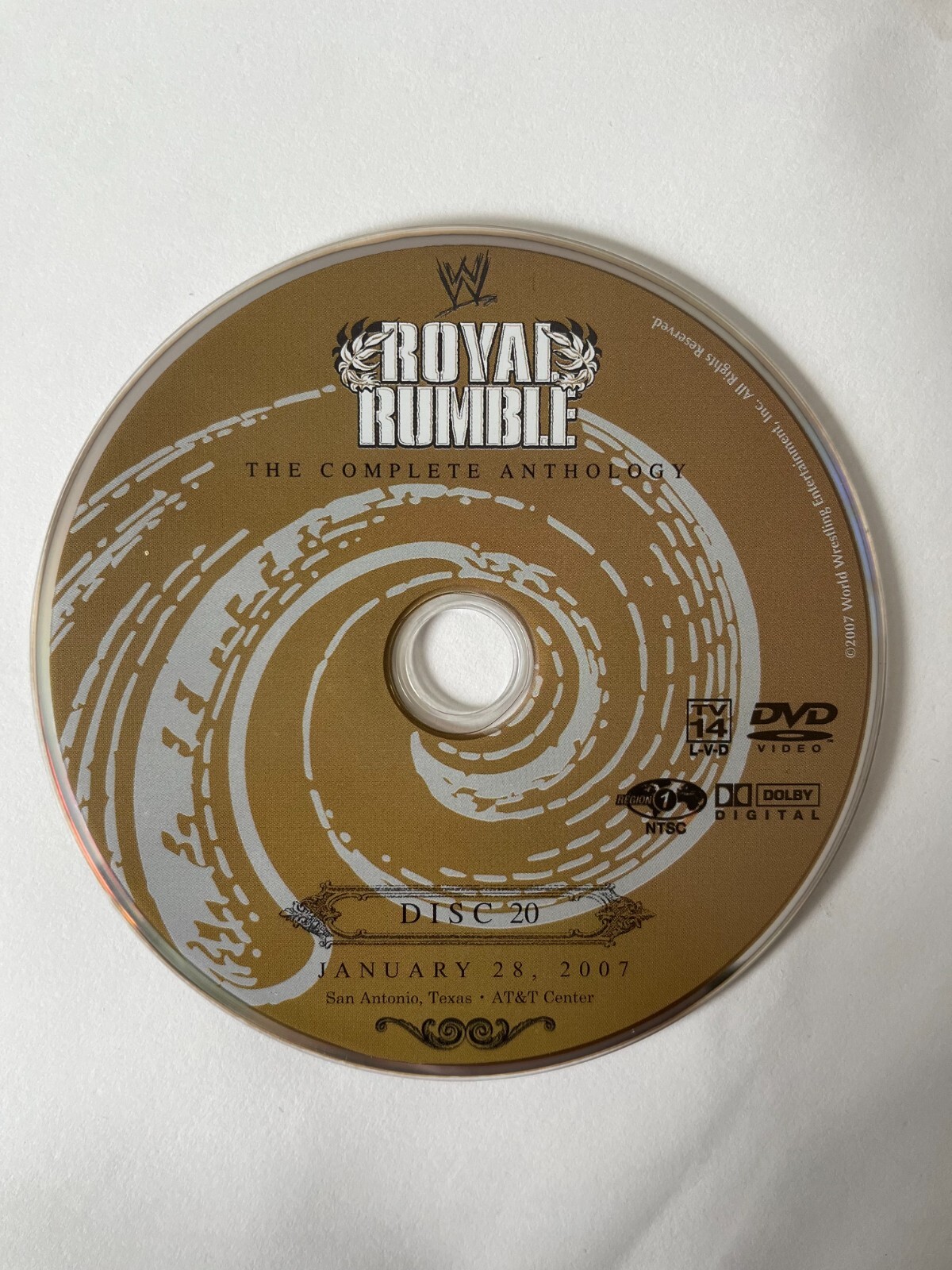 Various WWE Royal Rumble Anthology DVD Disc Only WWF Wrestling | eBay