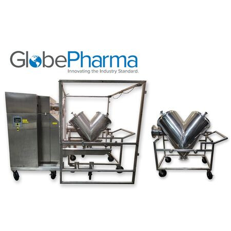 Used GlobePharma MaxiBlend Pilot-Scale 5-10 V-Shell Powder Blender - MB-510 | eBay