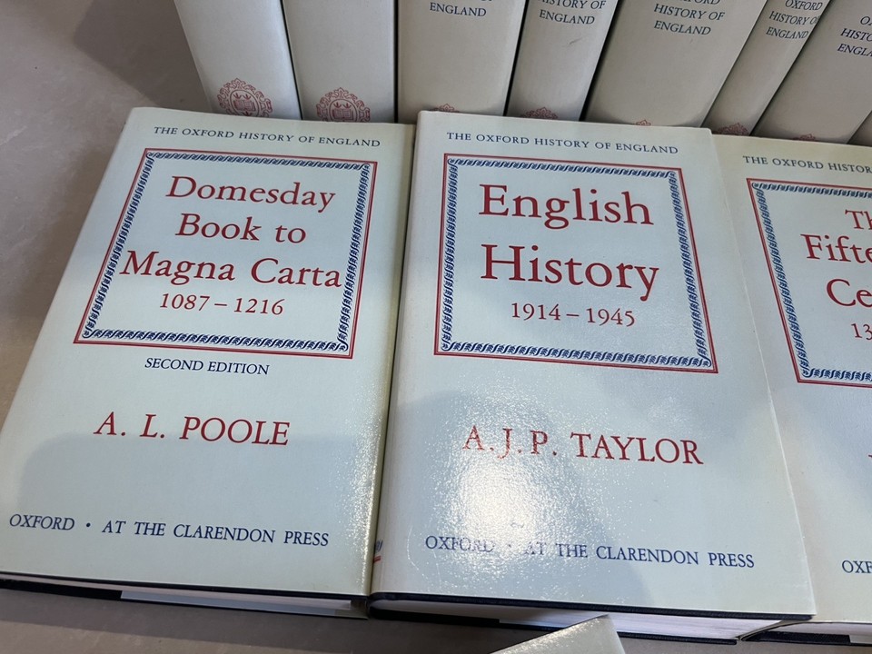 The Oxford History of England Full Set 17 Volume Hardback Set With Dust ...