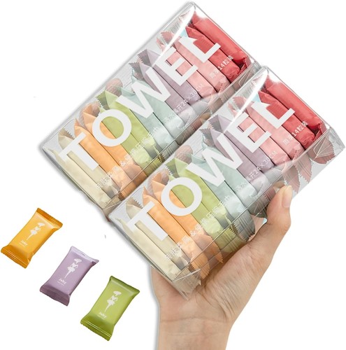 Disposable Compressed Towels, Portable Towel Tablets, Small, 28pcs | eBay