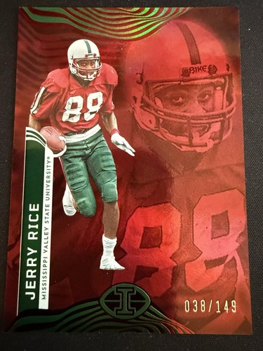 2023 Panini Chronicles Draft Picks Illusions Red #16 Jerry Rice /149 | eBay