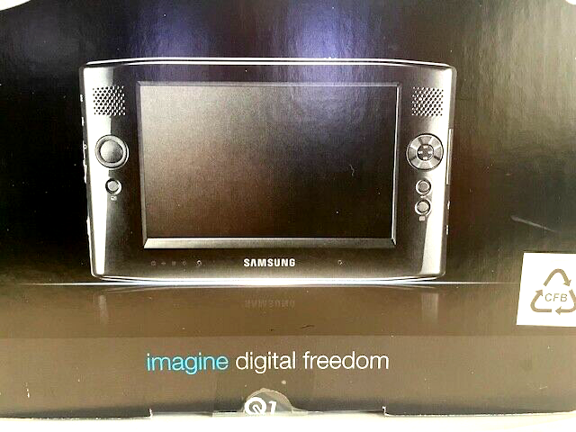 Samsung Q1 UMPC Handheld PC NP-Q1-V000/SEA RARE NEW SEALED Collectible ...