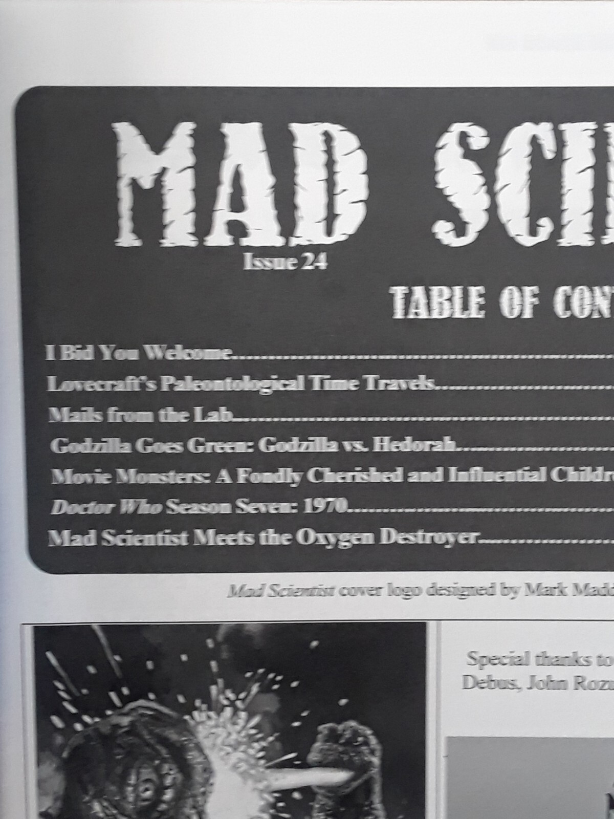 Mad Scientist Magazine #24 Godzilla vs Smog Monster Horror Sci Fi Near ...