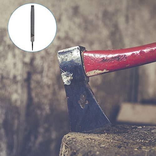 Axe File Sharpener Set 2pcs 8inch Flat Metal Axe File Rectangular Cut ...