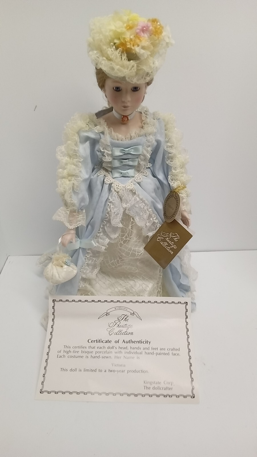 16 in Porcelain Doll "VICTO" Kingstate Collection, from the Prestige ...
