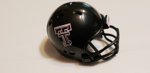 TEXAS TECH RED RAIDERS DOUBLE T #1474 FOOTBALL POCKET PRO HELMET ...