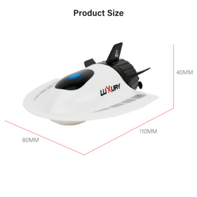 Create Toys Mini RC Submarine Boat RC Toy Remote Control Waterproof ...