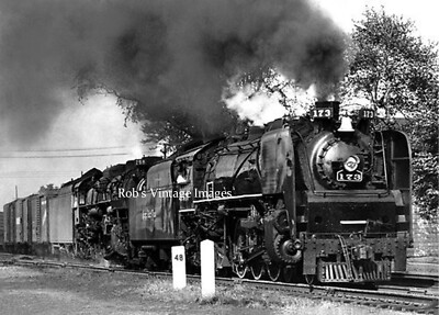 Nickel Plate Road NKP NYC & St Railroad Photo Steam Locomotive 173 ...