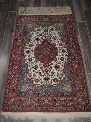 3x5ft. Handmade Wool/Silk Rug | eBay