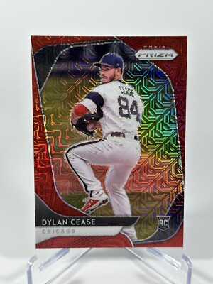 2020 Panini Prizm Dylan Cease Rookie Card RC #128 Red Mojo Prizm /149 ...
