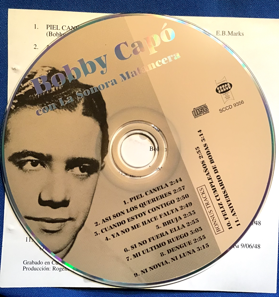Bobby Capo Con La Sonora Matancera CD | eBay