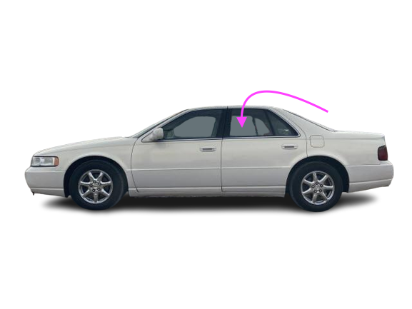 Fits 1998-2004 Cadillac Seville 4D Sedan Driver Side Rear Left Door ...