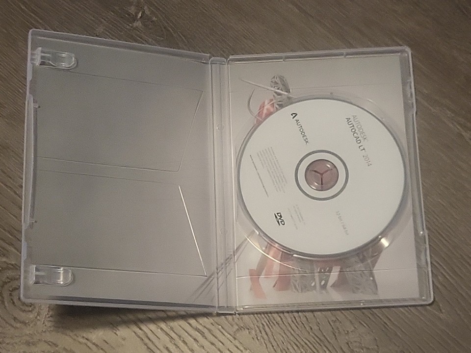 ️ Autodesk AutoCAD LT 2014 Software CAD CD + Prod Key + Serial (1 SEAT ...