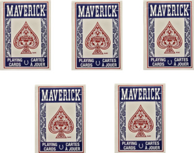NEW Maverick Playing Cards Deck Poker Size 5 PACK | eBay