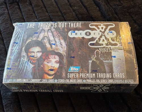 1995 X-FILES Series 1 Topps Trading Cards - Factory Sealed Box 36 Packs ...