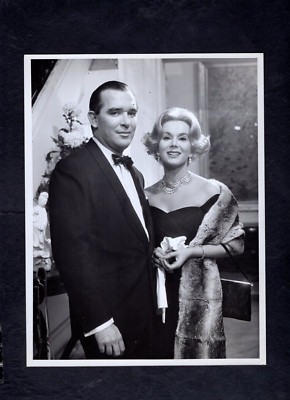 Eva Gabor & Richard Brown CBS TV Press Photo for Person To Person ...
