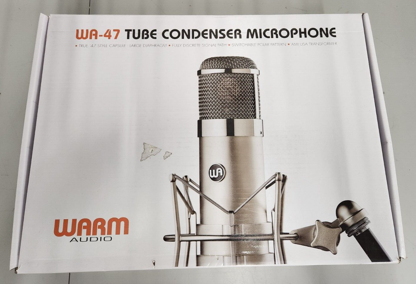 Warm Audio Wa-47 Large Diaphragm Tube Condenser Microphone | Compra ...