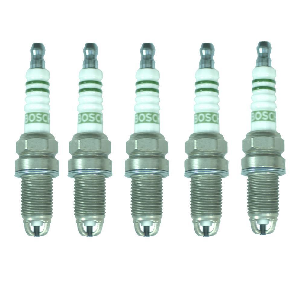 Bosch Nickel Set of 5 Pregapped Spark Plugs For Audi 90 Quattro Coupe ...