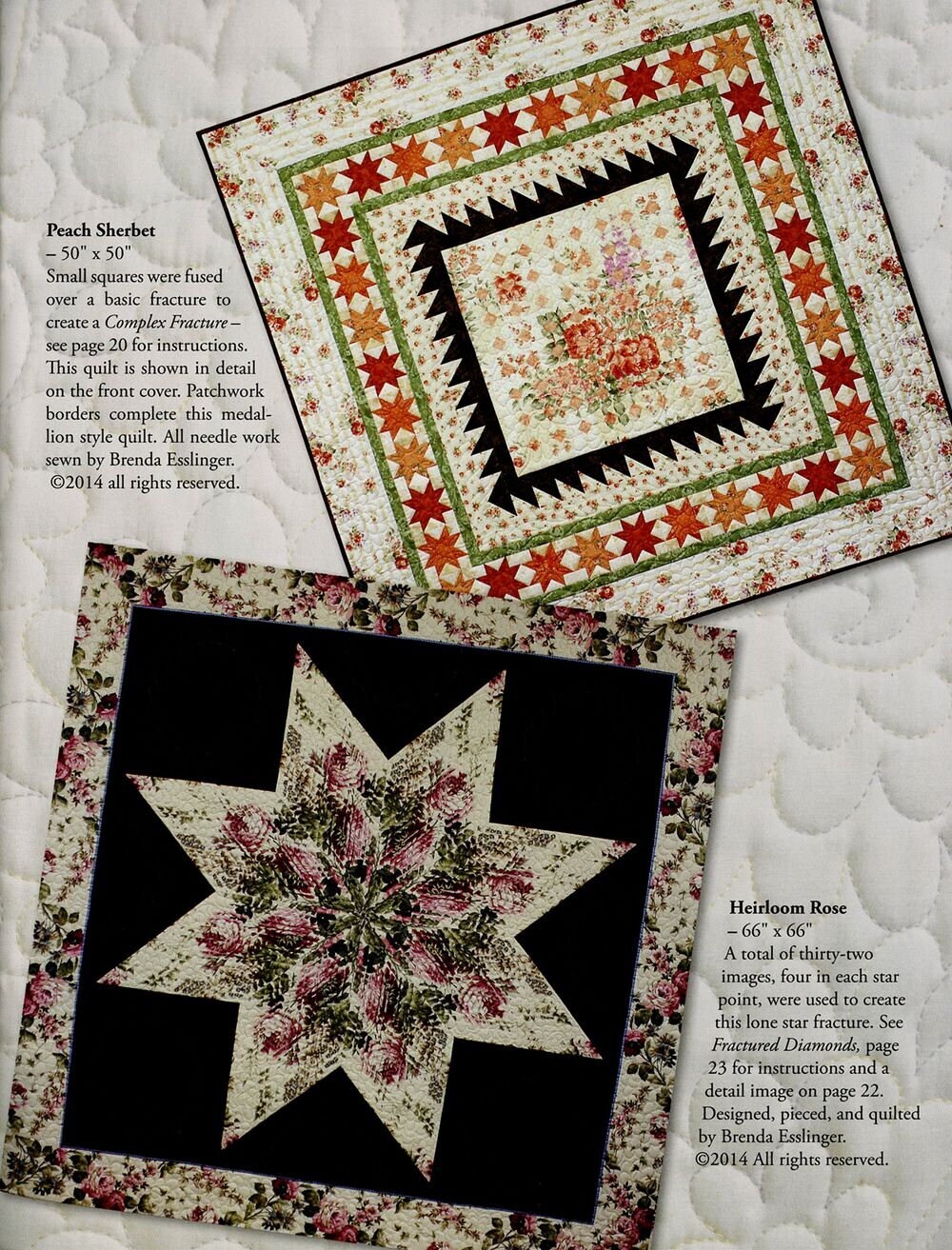 Fracture Frenzy Quilt Pattern Book by Brenda Esslinger of Ashton ...